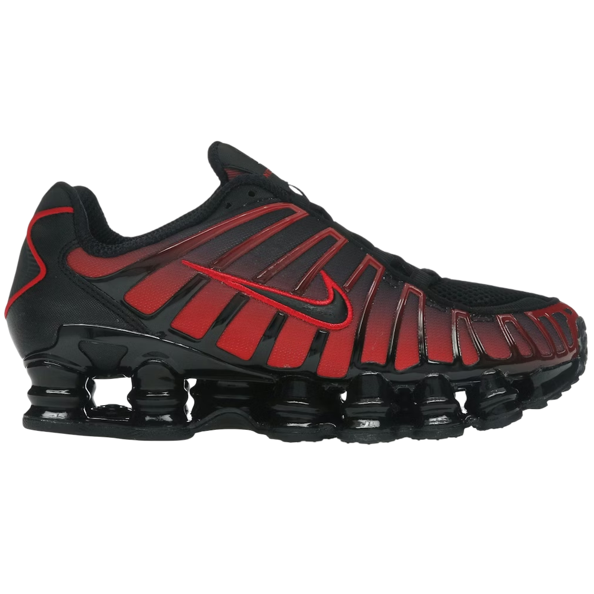 Nike Shox TL Black University Red Gradient – Nordicsneakers SE